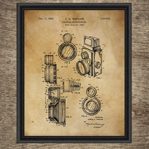 Vintage Camera Decor, Vintage Photography Decor, Camera Wall Art ...