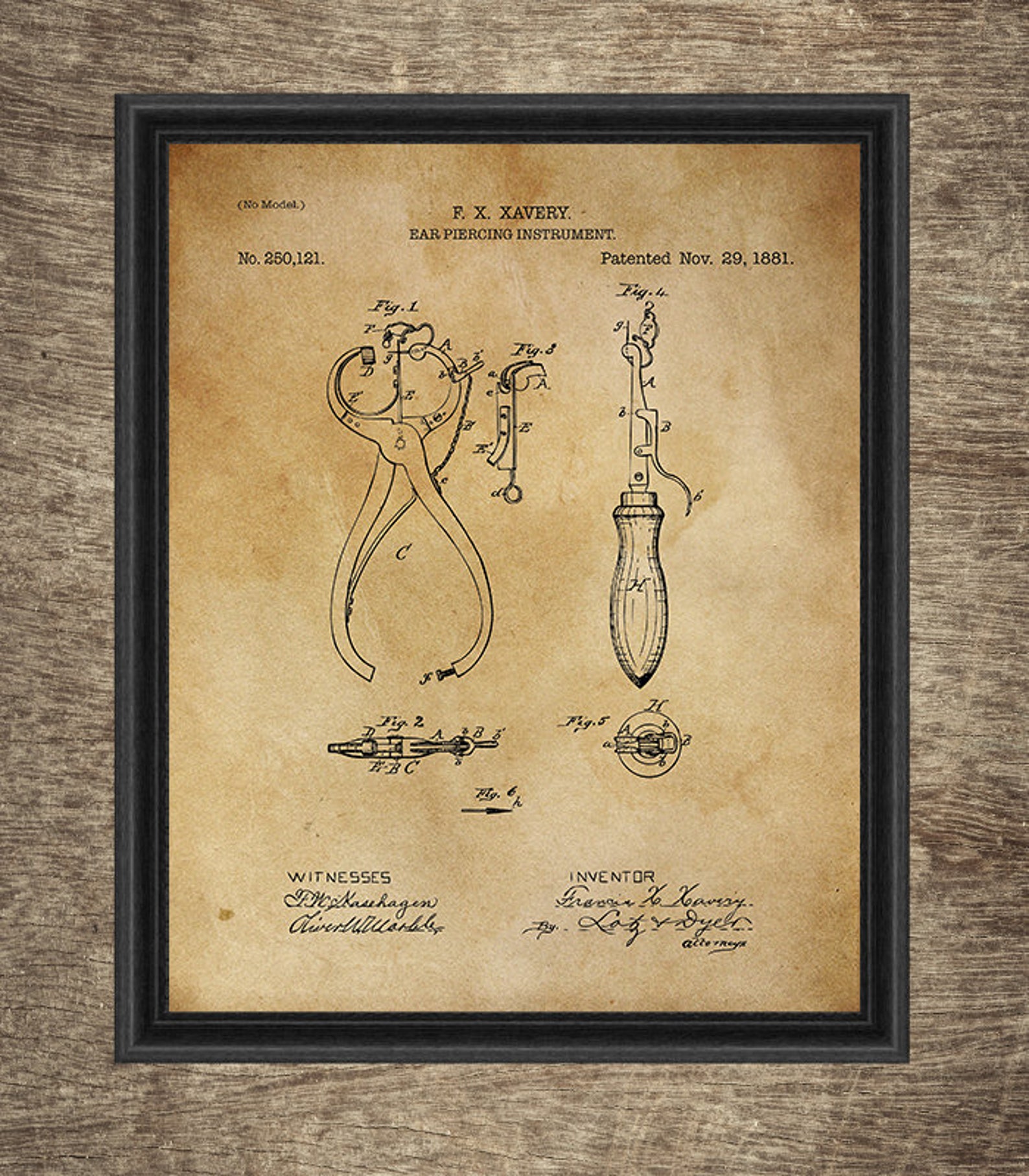 Vintage Piercing Decor Piercing Gift Ideas Piercing Wall | Etsy