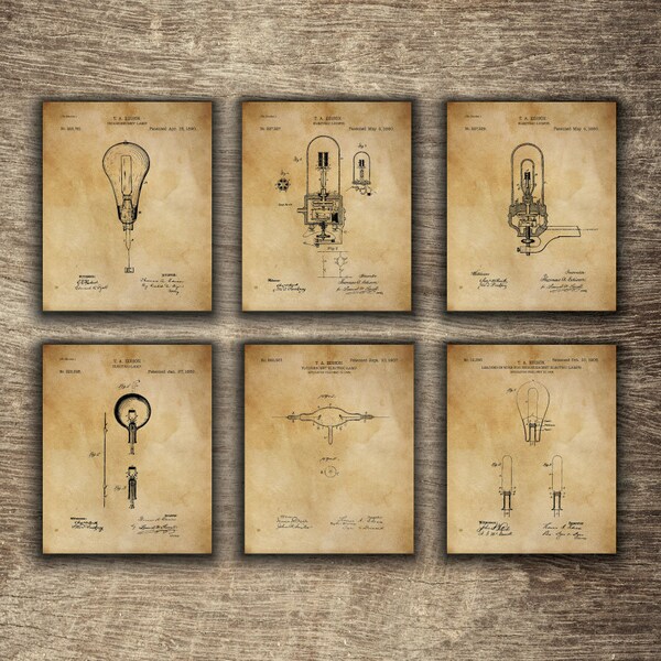 Edison Light - Etsy