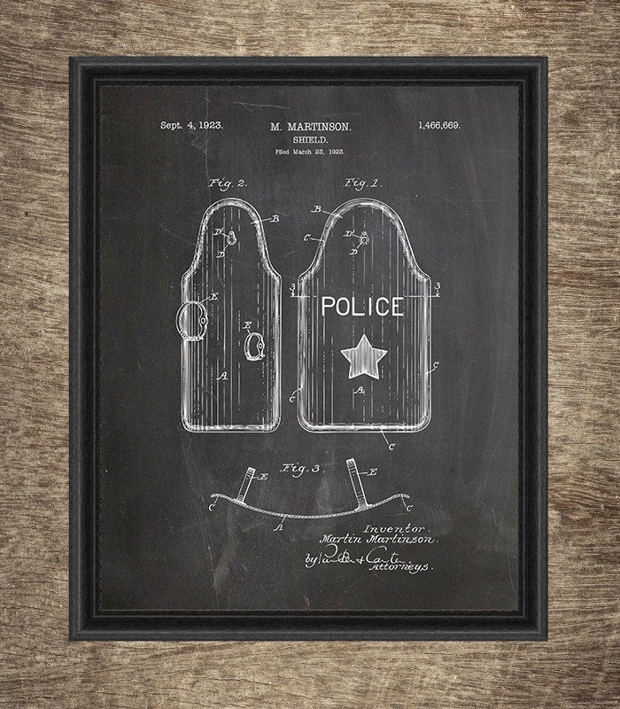 Police Wall Decor Police Equipment Art Police Baton Police | Etsy