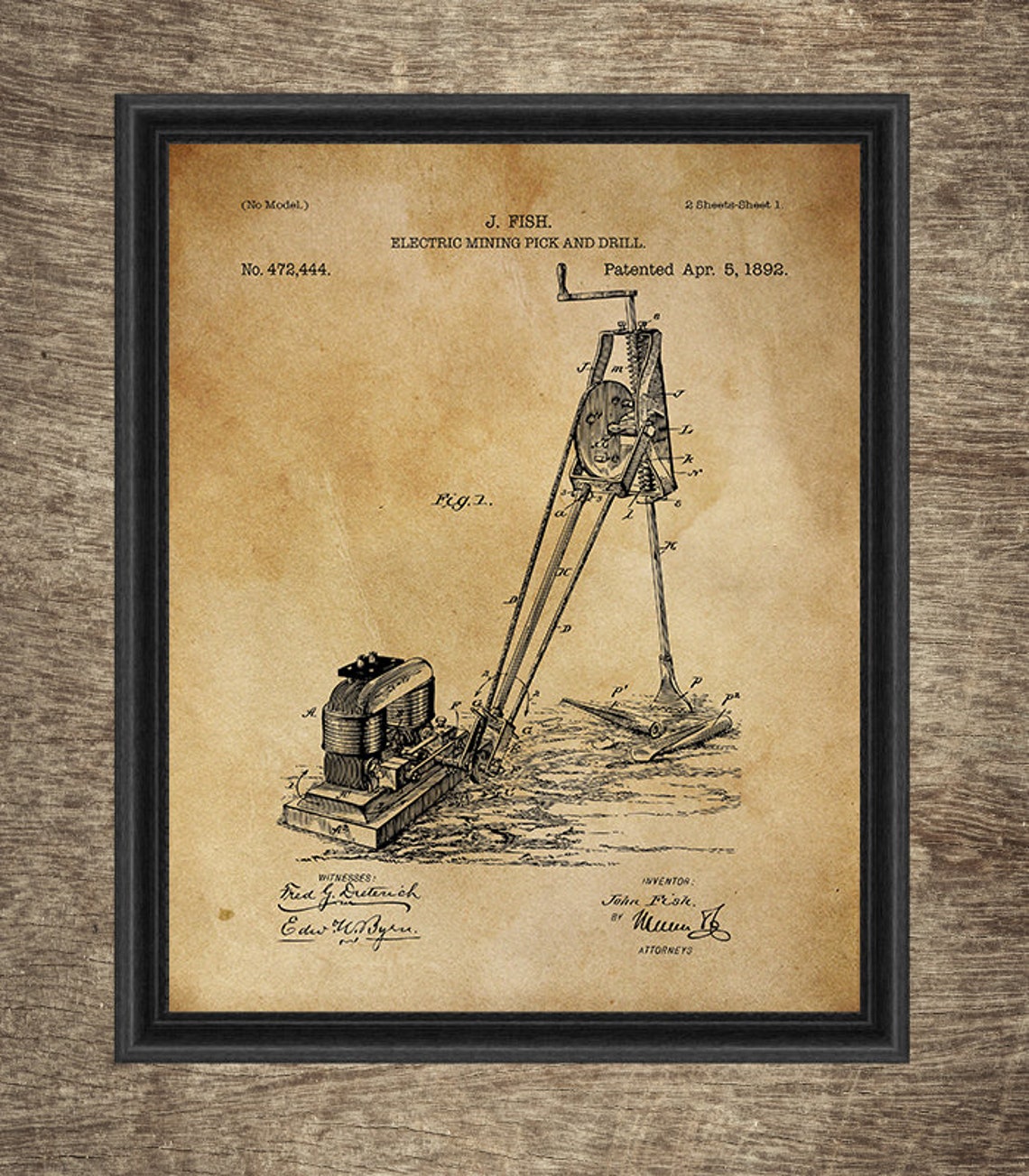 Mining Tools Set of 6 Prints Mining Poster Mining Printable | Etsy