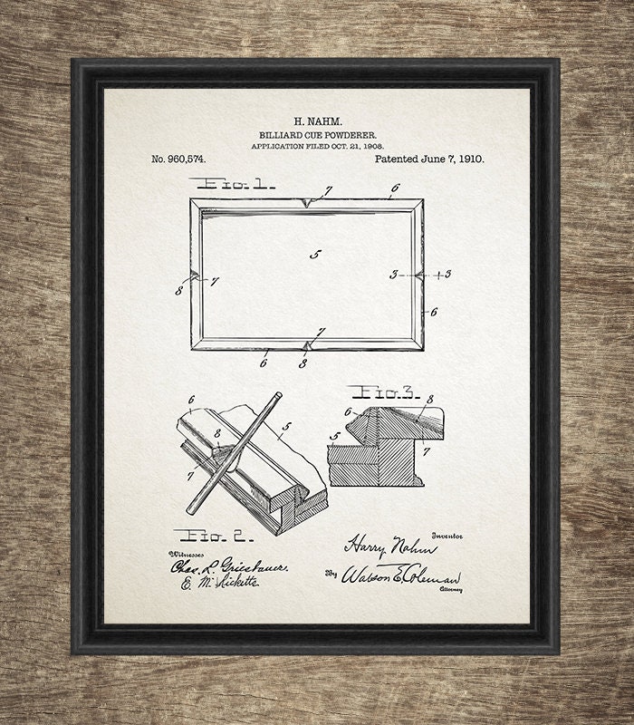 Pool Table Wall Art Billiards Room Decor Pool Poster Decor | Etsy