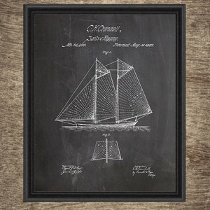 Nautical Art to Download, Ship Set of 6 Posters, Sailing Wall Decor ...