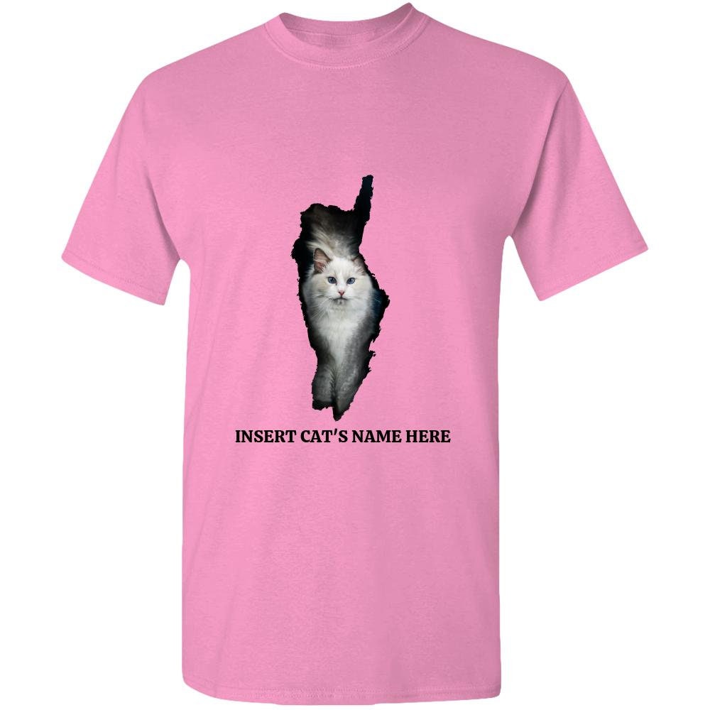 Ragdoll Cat Ripped Tee Cats Shirt for Cat Mom Personalization Feline ...