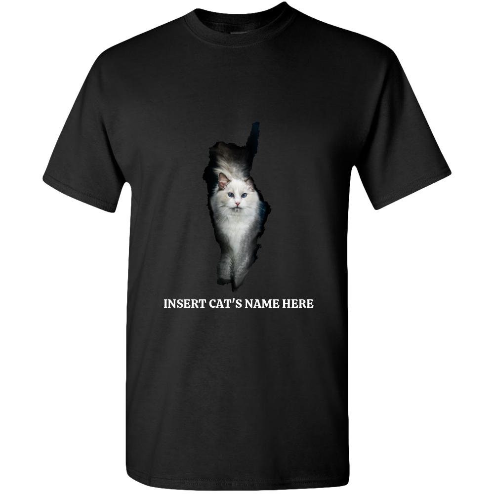 Ragdoll Cat Ripped Tee Cats Shirt for Cat Mom Personalization Feline ...