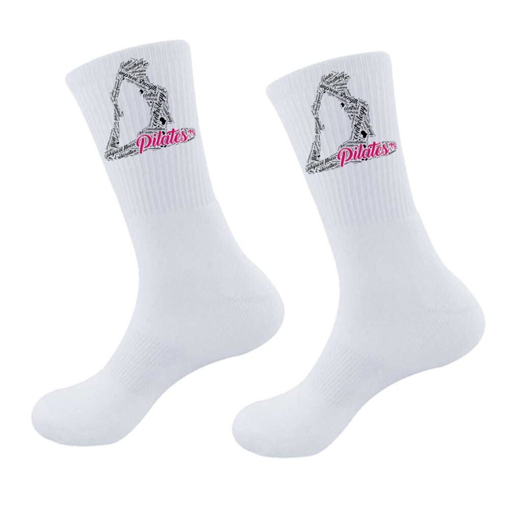 Pilates Sock Pilates Gift for Her Womens Pilates Socks Pilates Clothing ...
