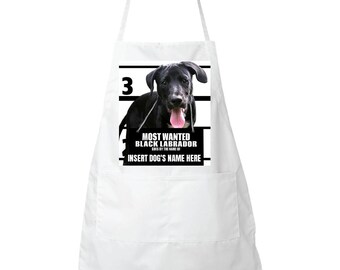 Black Lab Apron - Etsy