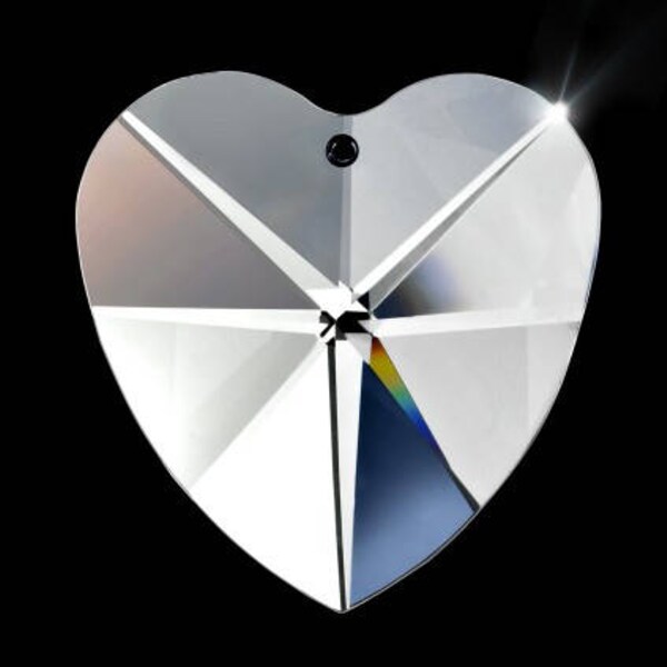 Crystal Heart Prisms - Etsy