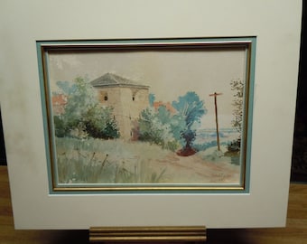 Antique Telegraph Painting - Etsy