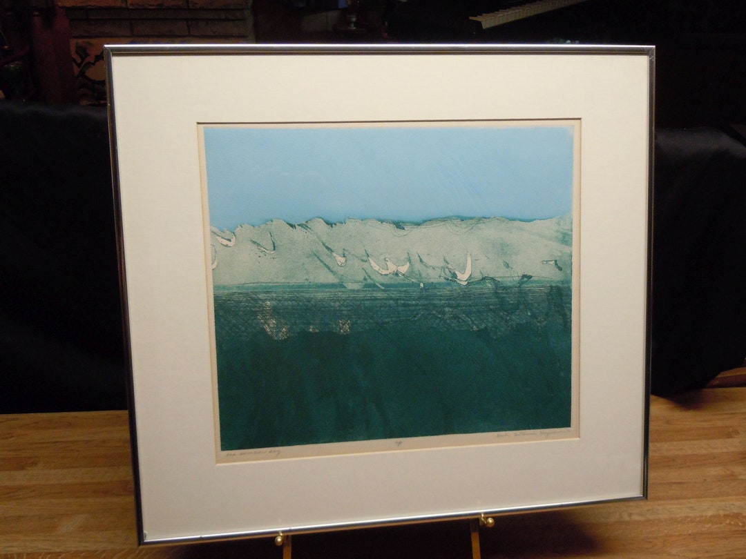 Sachi Tsutsumi (1926-2023 Japan, USA *bay Area*) Original Signed ...