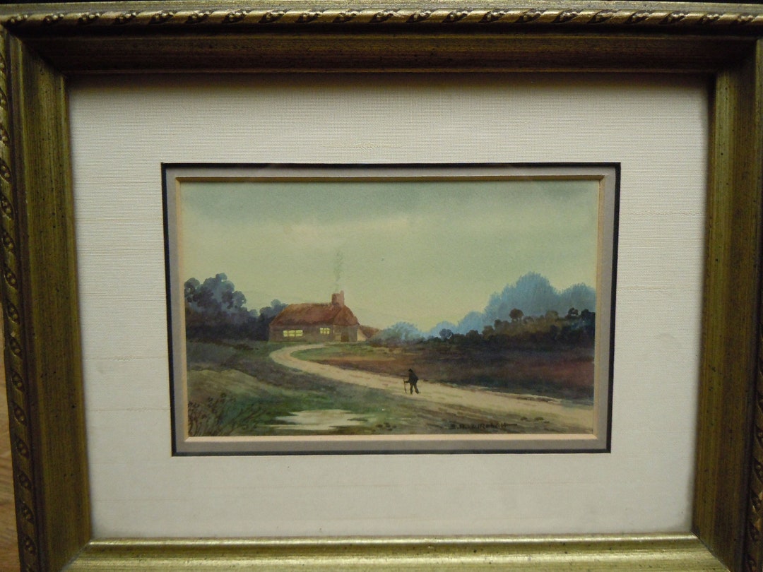 Listed Artist Ruth Browne Burchard (american, 1908-1986) Small Original ...
