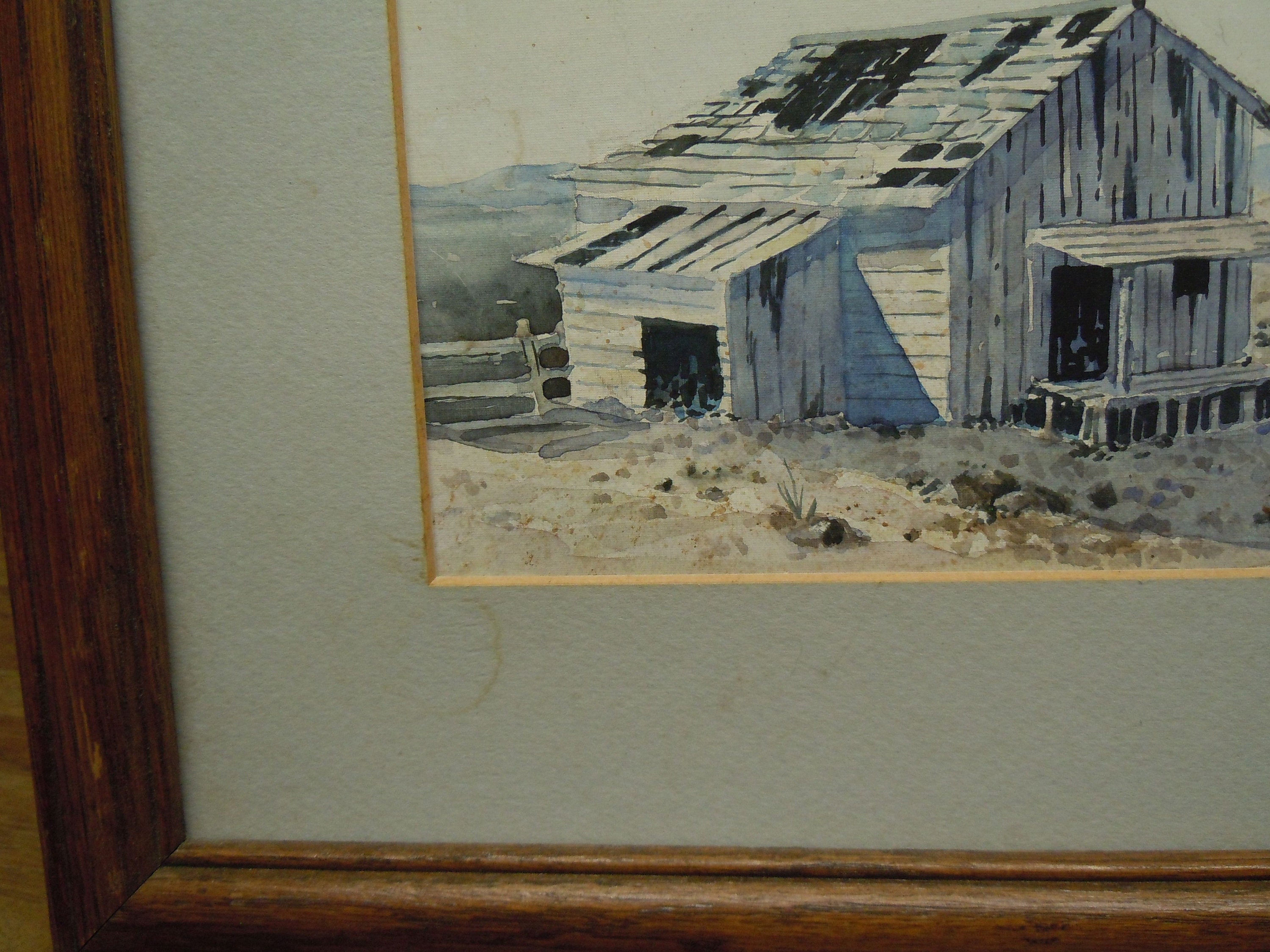 Les Larson Listed California Artist Original Watercolor - Etsy