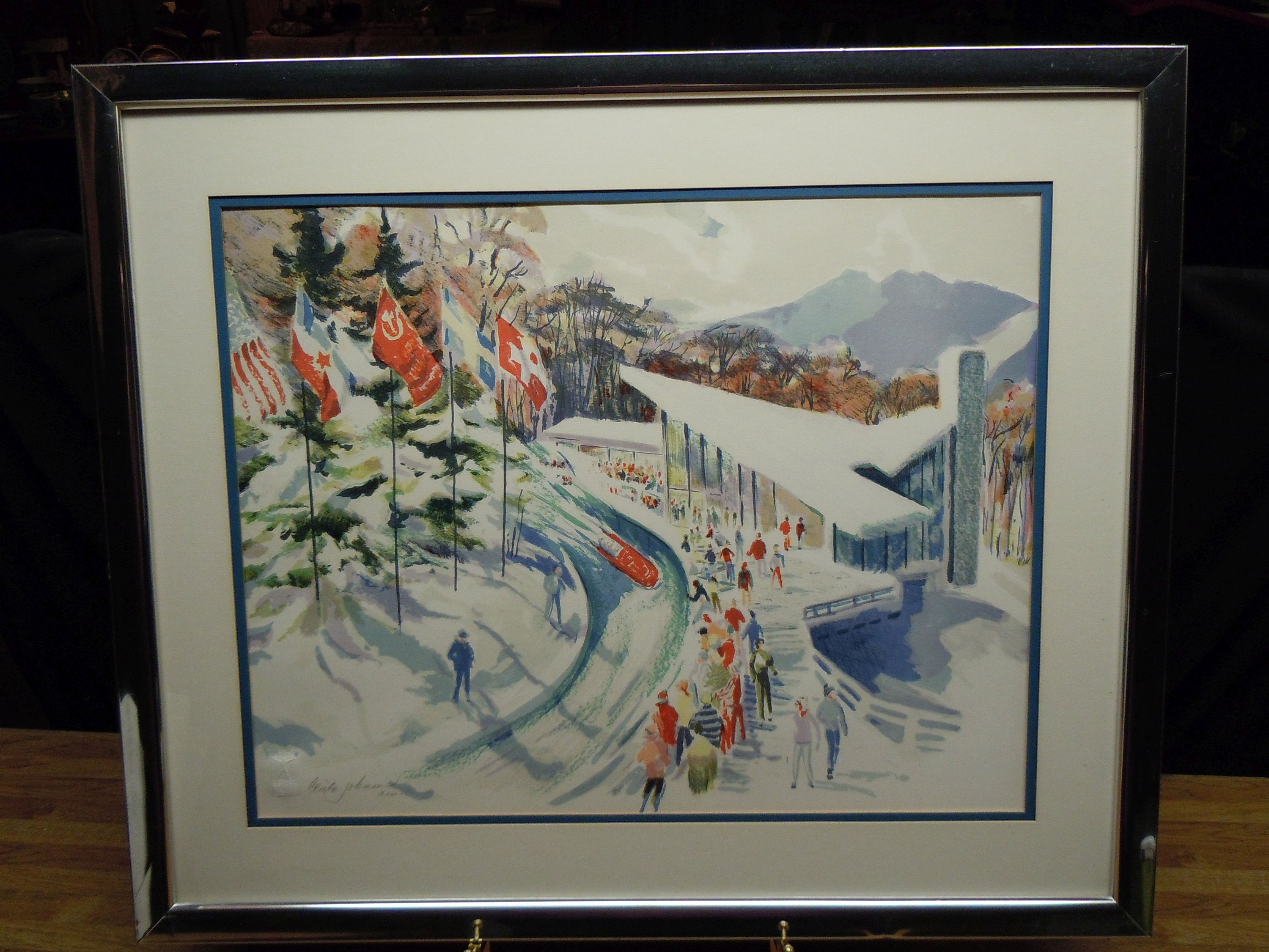 London Cecile Johnson Watercolor