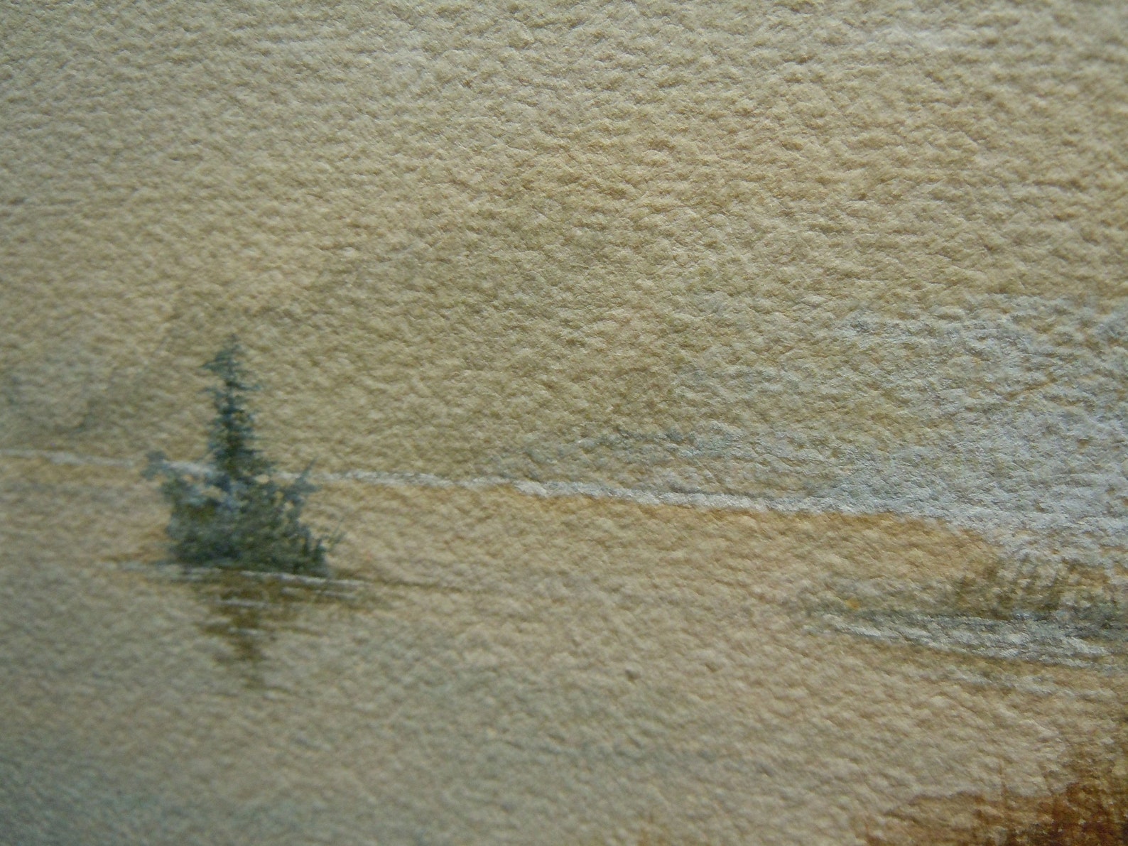 Mary E Stokes 1883-1958 Original Watercolor Landscape Early California ...