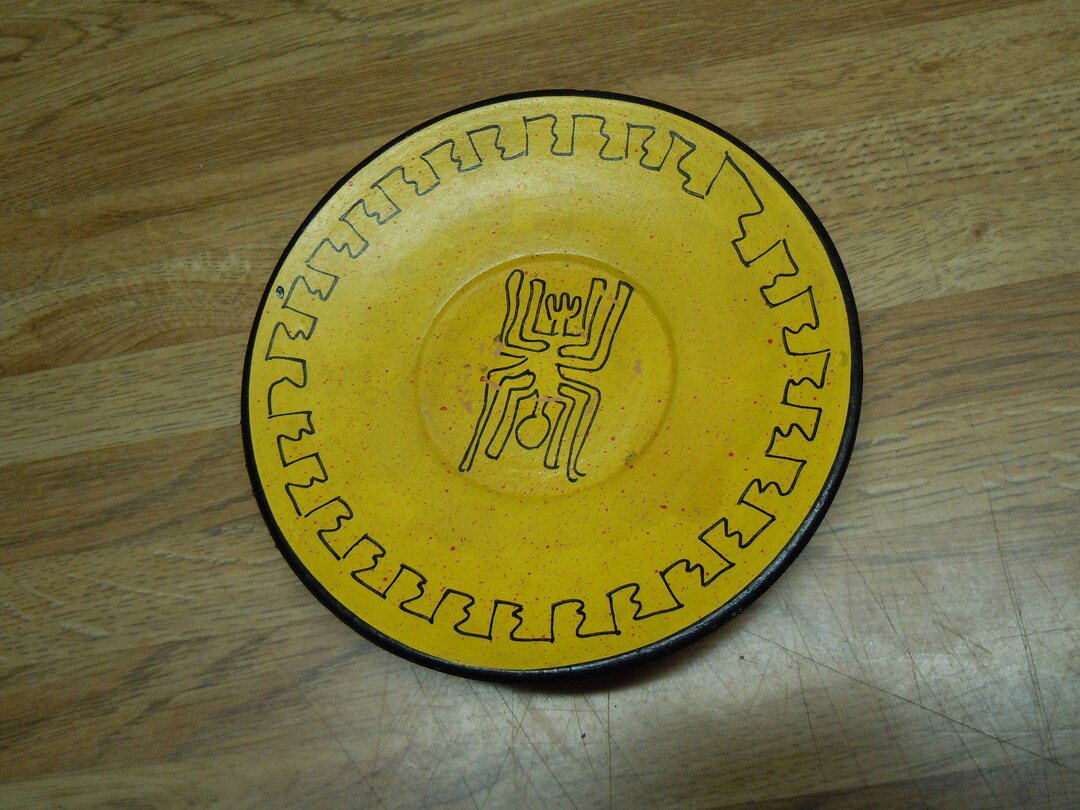 Vintage Pottery Nasca Peru Folk Pottery South American Nazca Lines ...
