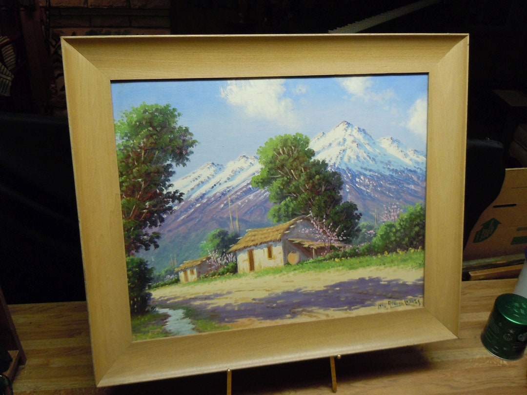 Early California Impressionist Alfredo Lobos california, USA 20th C Oil ...