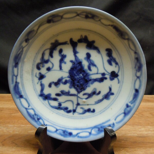 Antique Blue Plates - Etsy