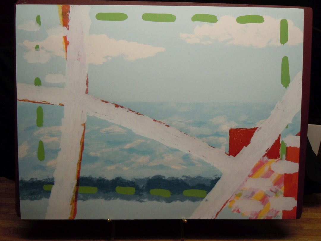 Listed Artist Rosalind Kunath Original Signed Screen Print Limited ...