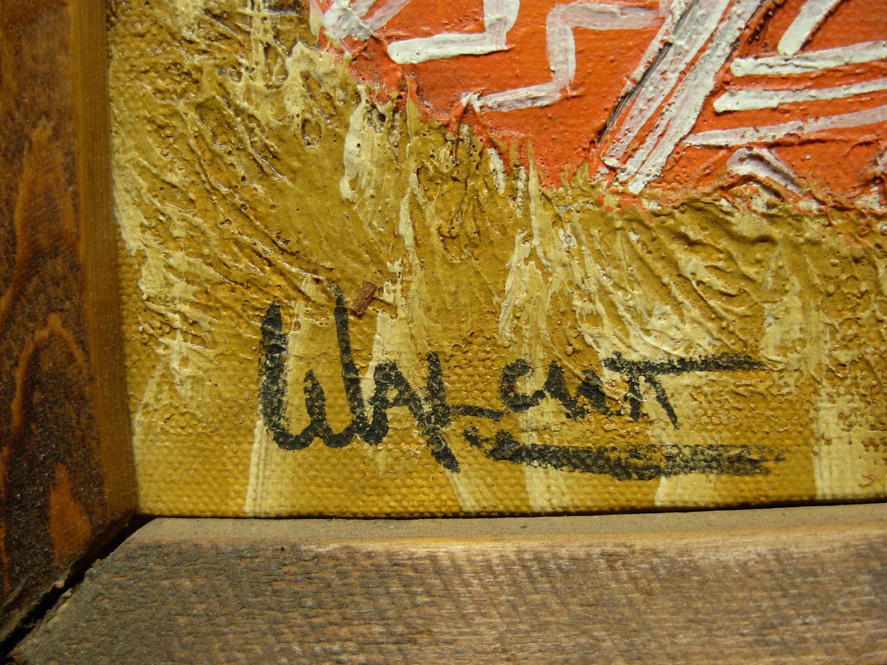 Frank Walcutt Mid Century Listed Artist Oil on Canvas Painting ...