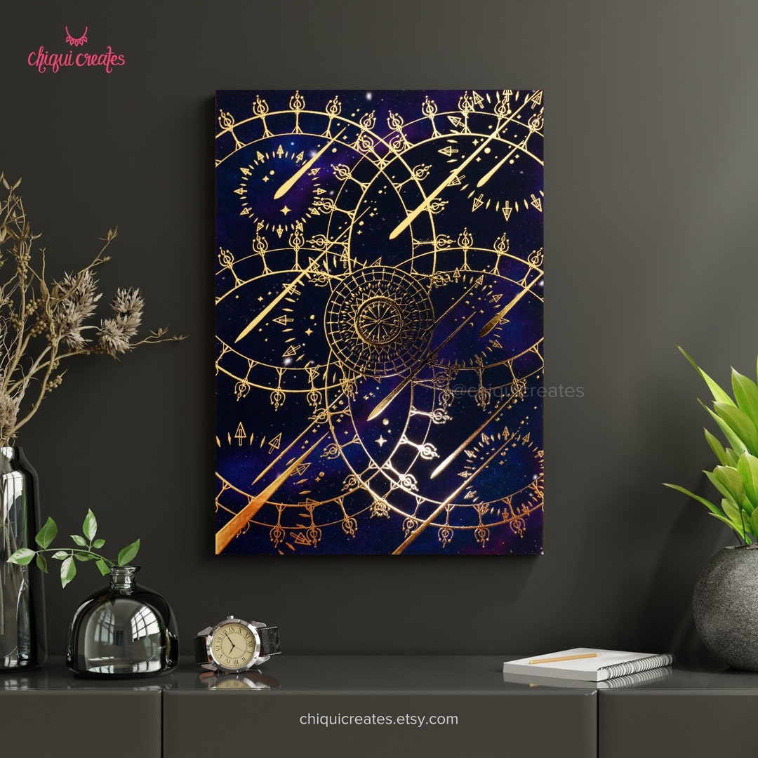 FFXIV Astrologian Macrocosmos Foil Print, Final Fantasy XIV Poster ...