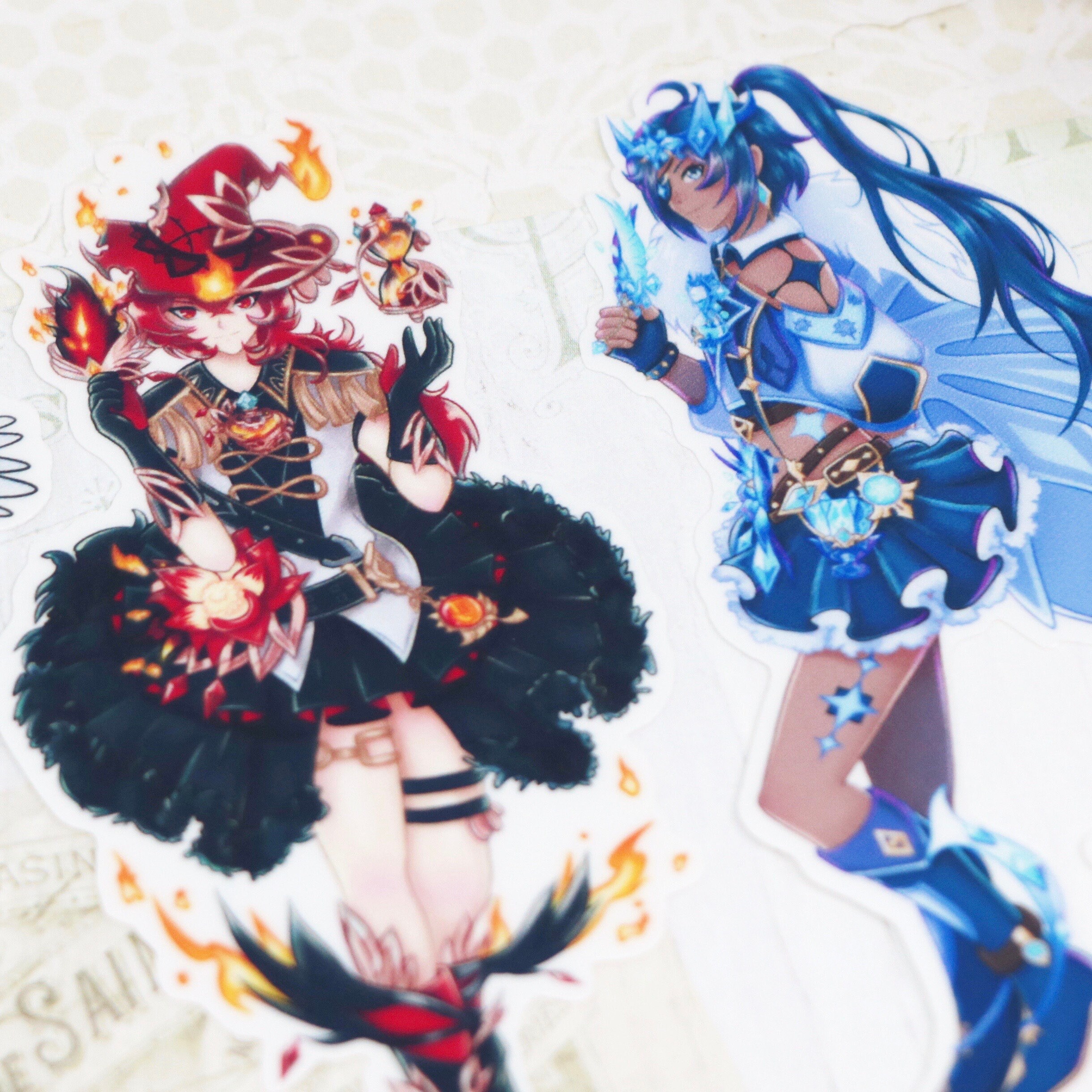 Papercraft Kaeya Alberich Diluc Ragnvindr Genshin Impact Planner ...