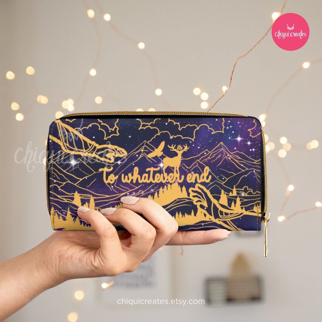 Throne of Glass Quote Zipper Wallet, Throne of Glass Merch Purse, Sarah ...