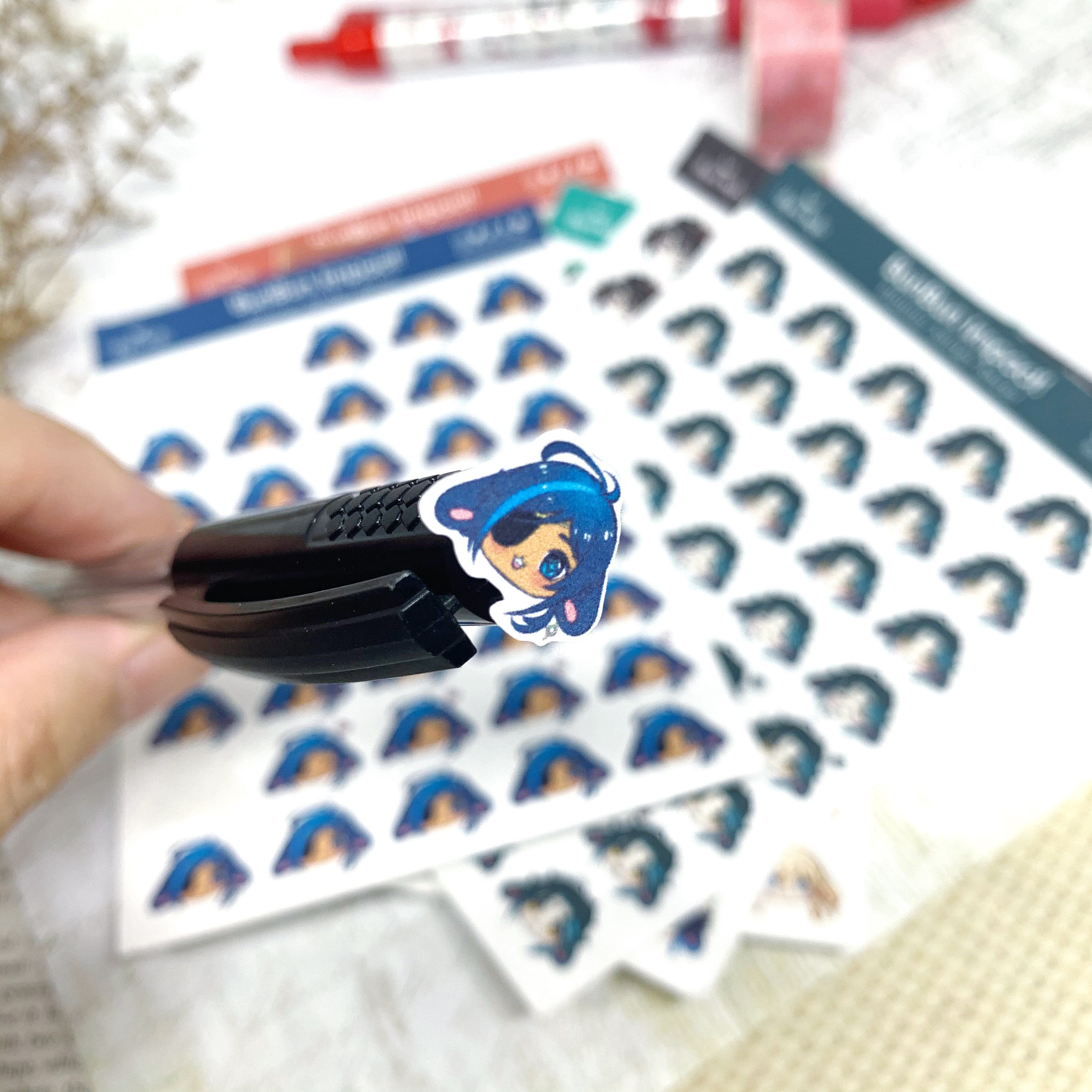 Papercraft Kaeya Alberich Diluc Ragnvindr Genshin Impact Planner ...