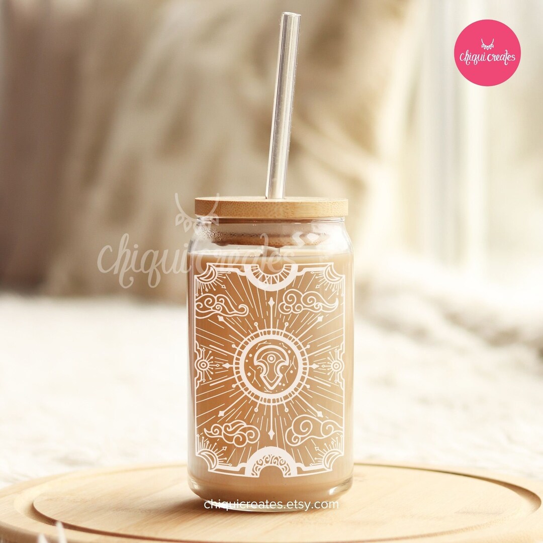 FFXIV Azem Glass Tumbler: Final Fantasy XIV Sipper Mug (16oz) - Etsy