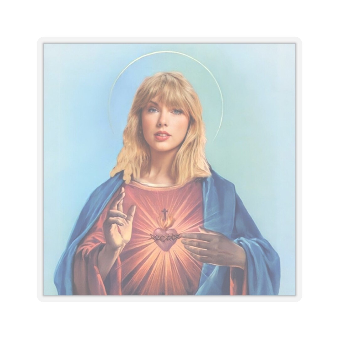 Santa Taylor Swift St Taylor Swift Eras Tour Kiss-cut Stickers - Etsy