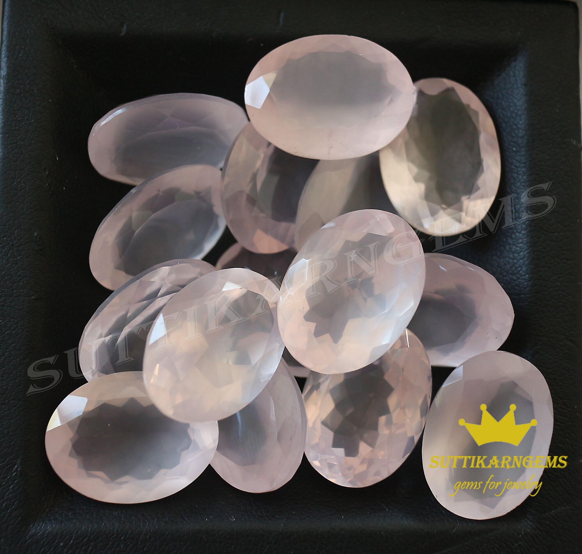 15x20 MM Natural Rose Quartz Oval Cut Loose Gemstone Lot - Etsy UK