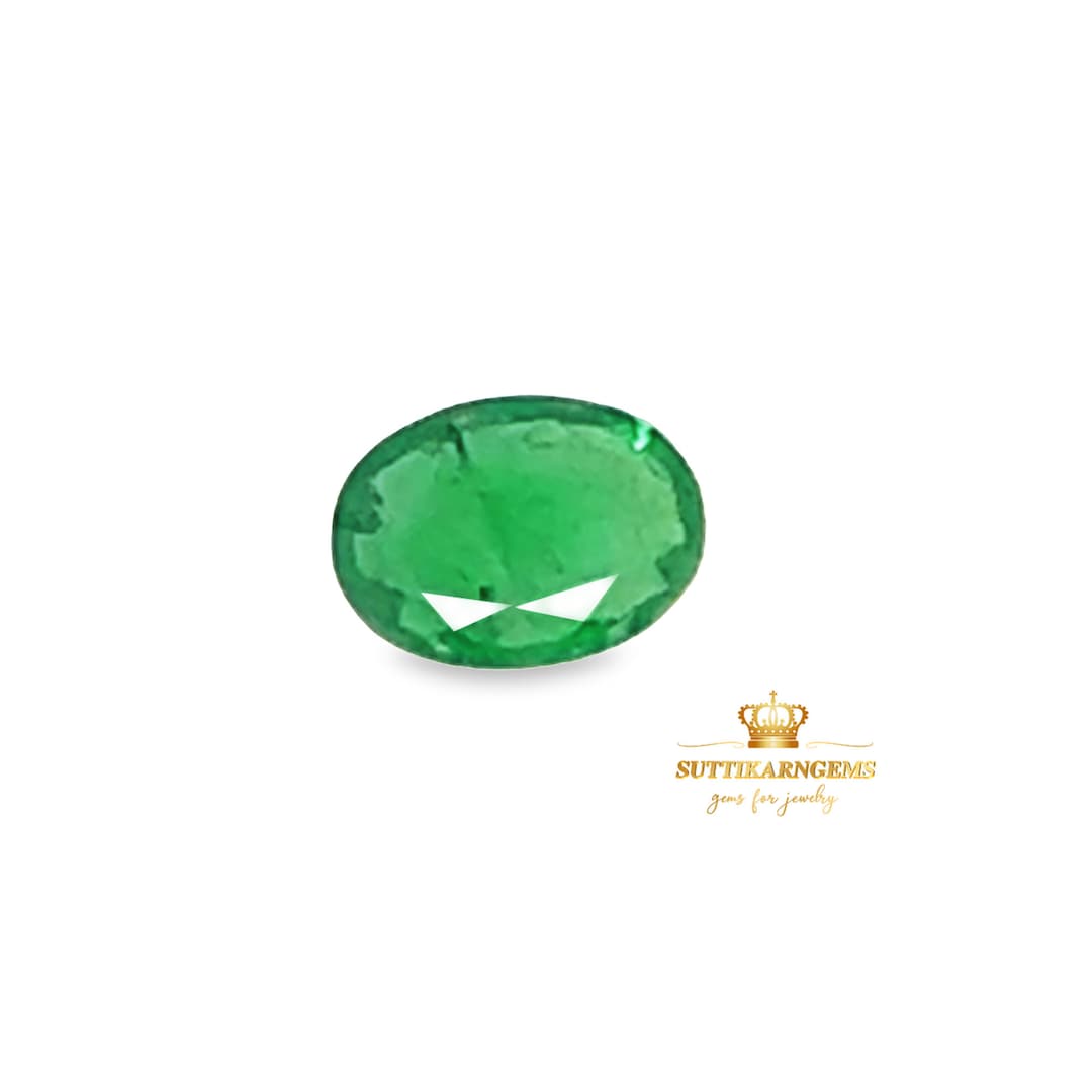 5x7 MM Natural Green Emerald Oval Shape Loose Gemstones Lot ,natural ...