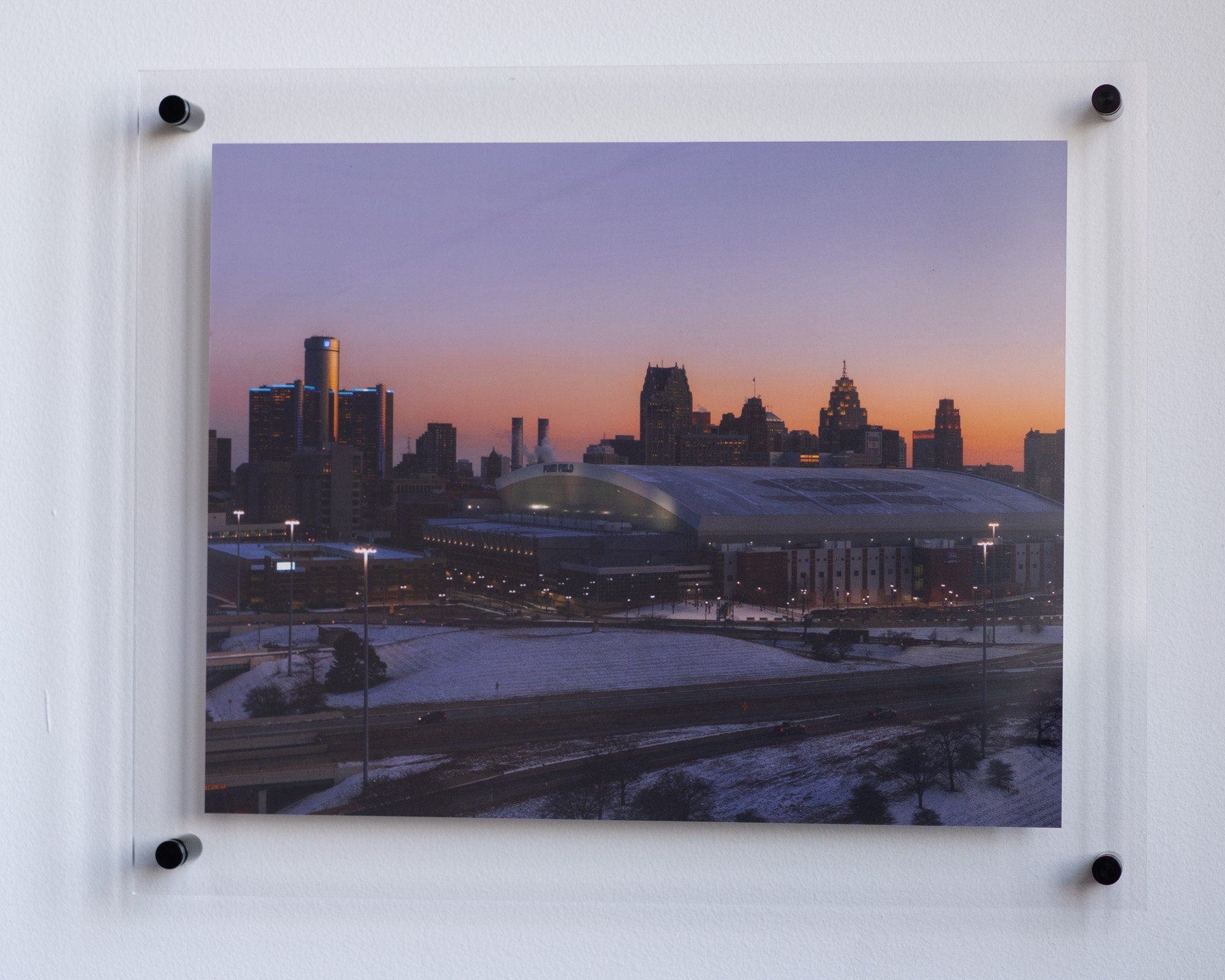 Black 11x14 Acrylic Float Frame | Etsy