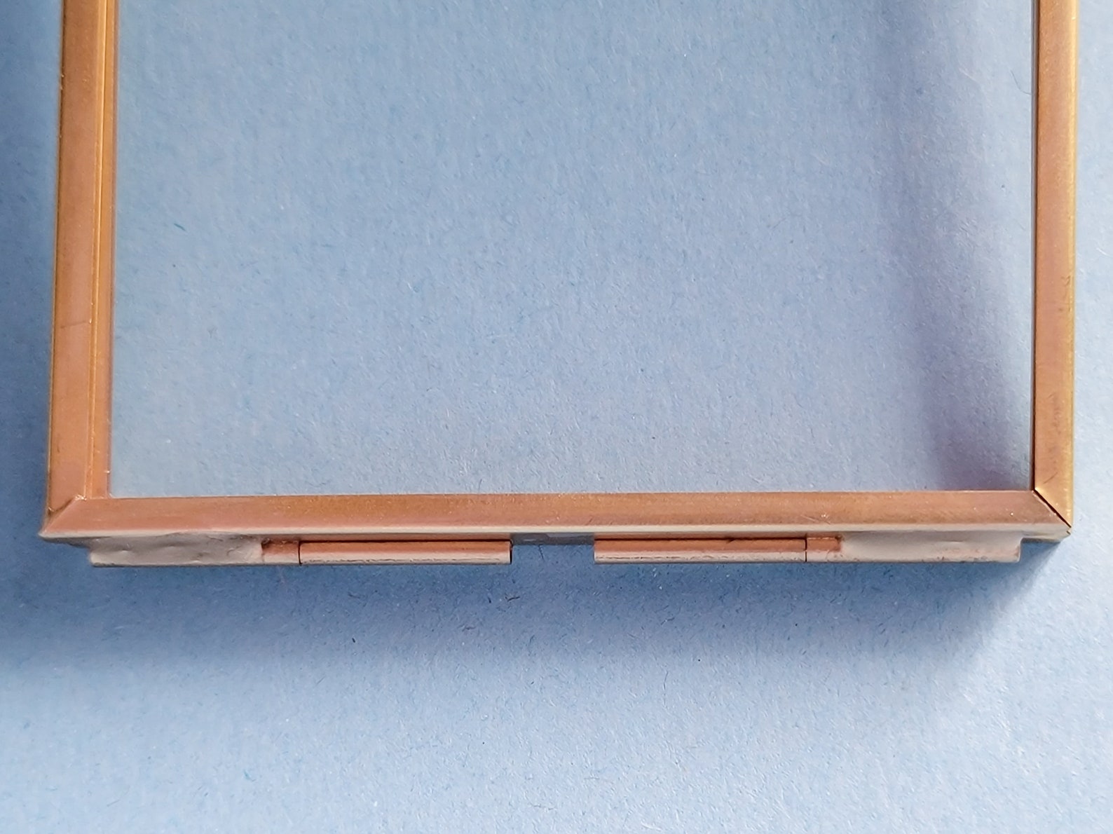 Mini Vertical Brass Hanging Frame Wallet Photo 2.5x3.5 - Etsy