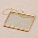 Mini Horizontal Brass Hanging Frame Wallet Photo 2.5x3.5 Ornament - Etsy