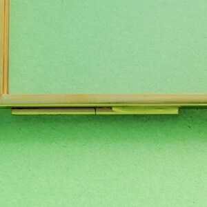 Mini Horizontal Brass Hanging Frame Wallet Photo 2.5x3.5 - Etsy