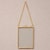 Mini Horizontal Brass Hanging Frame Wallet Photo 2.5x3.5 Ornament - Etsy