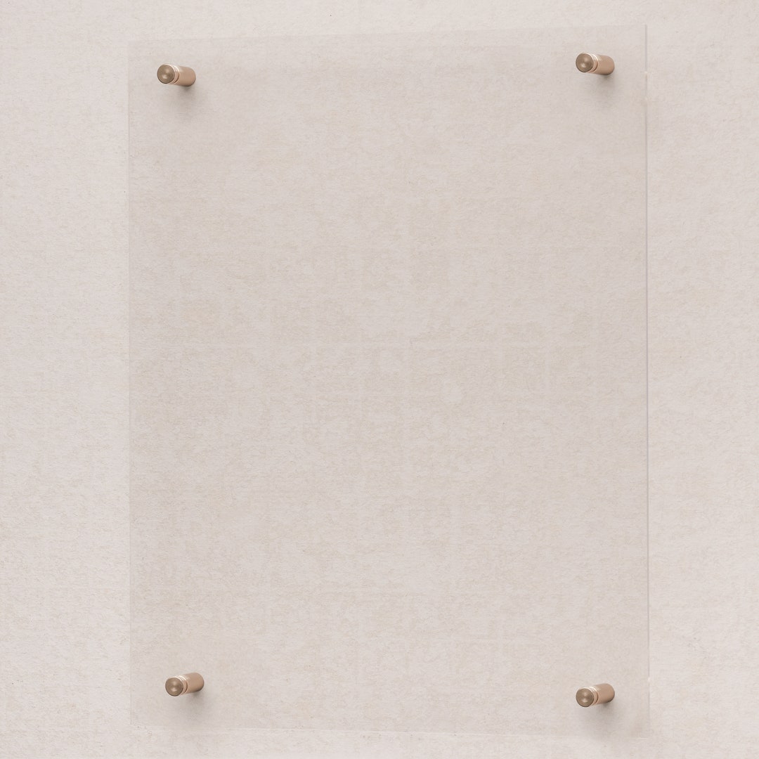 Rose Gold 11x14" Acrylic Float Frame - Etsy