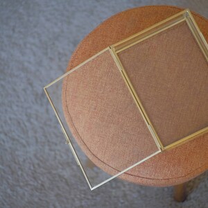 5x7 Brass & Glass Photo Print Box - Etsy