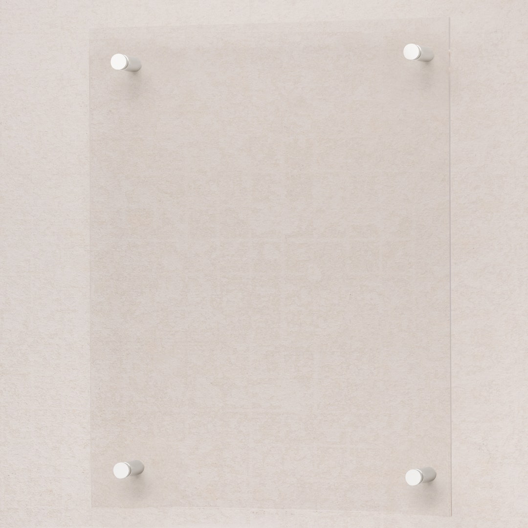 White 9x12 Acrylic Float Frame - Etsy