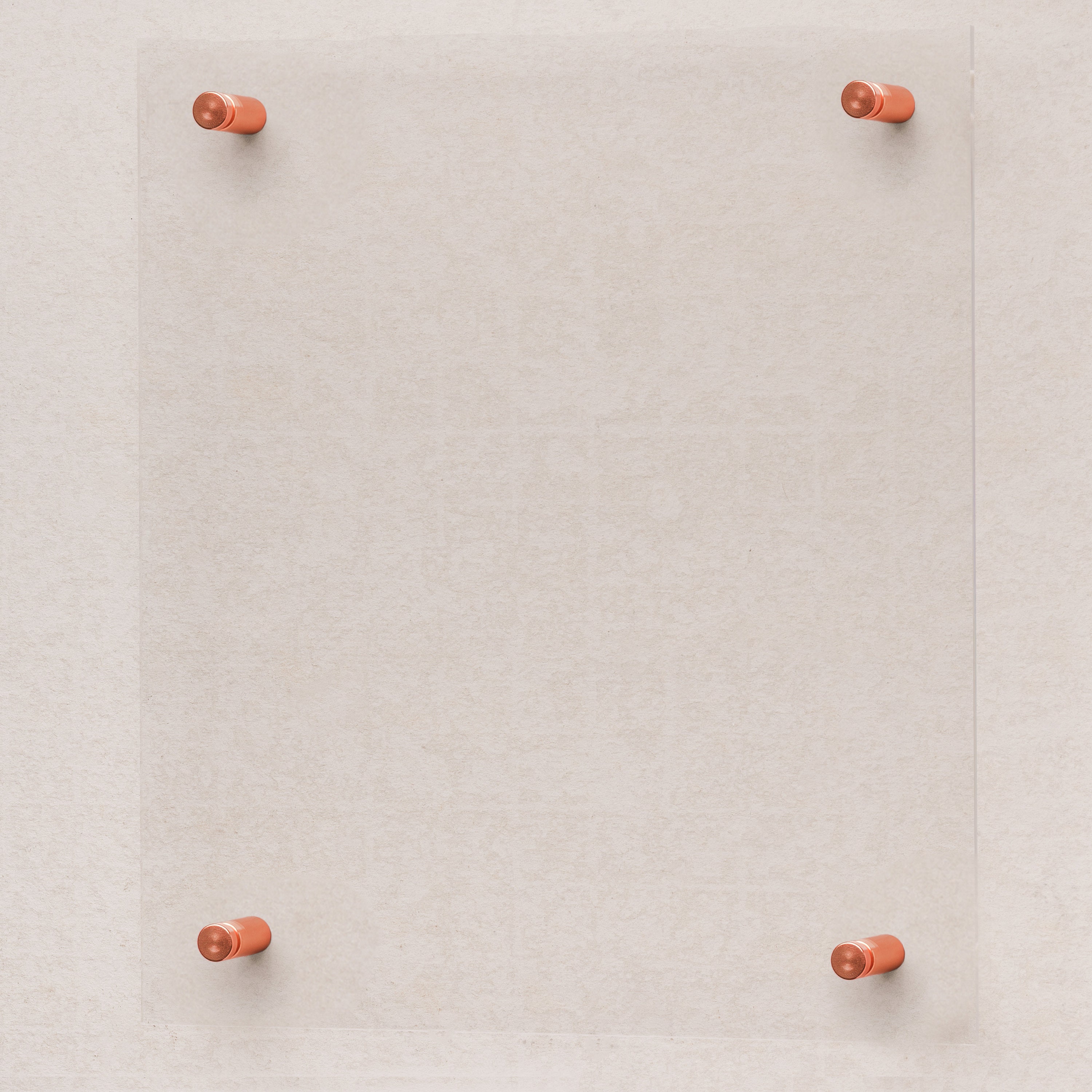 Copper 8x10" Acrylic Float Frame - Etsy