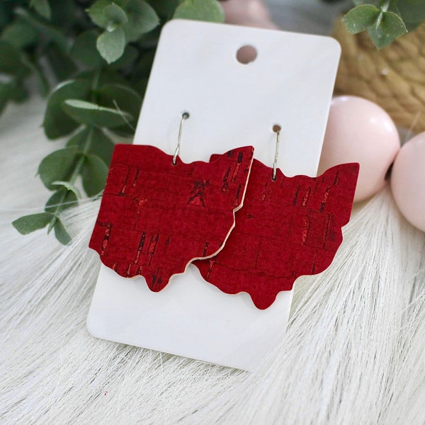 Ohio State Earrings - Etsy