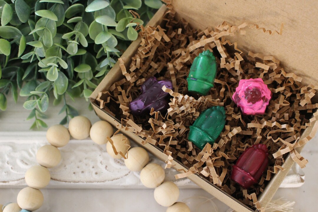 Cactus & Desert Recycled Crayons | Birthday Gift, Party Favor ...