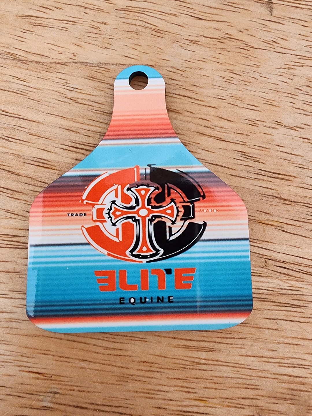 Customized Cow Tag Keychain - Etsy