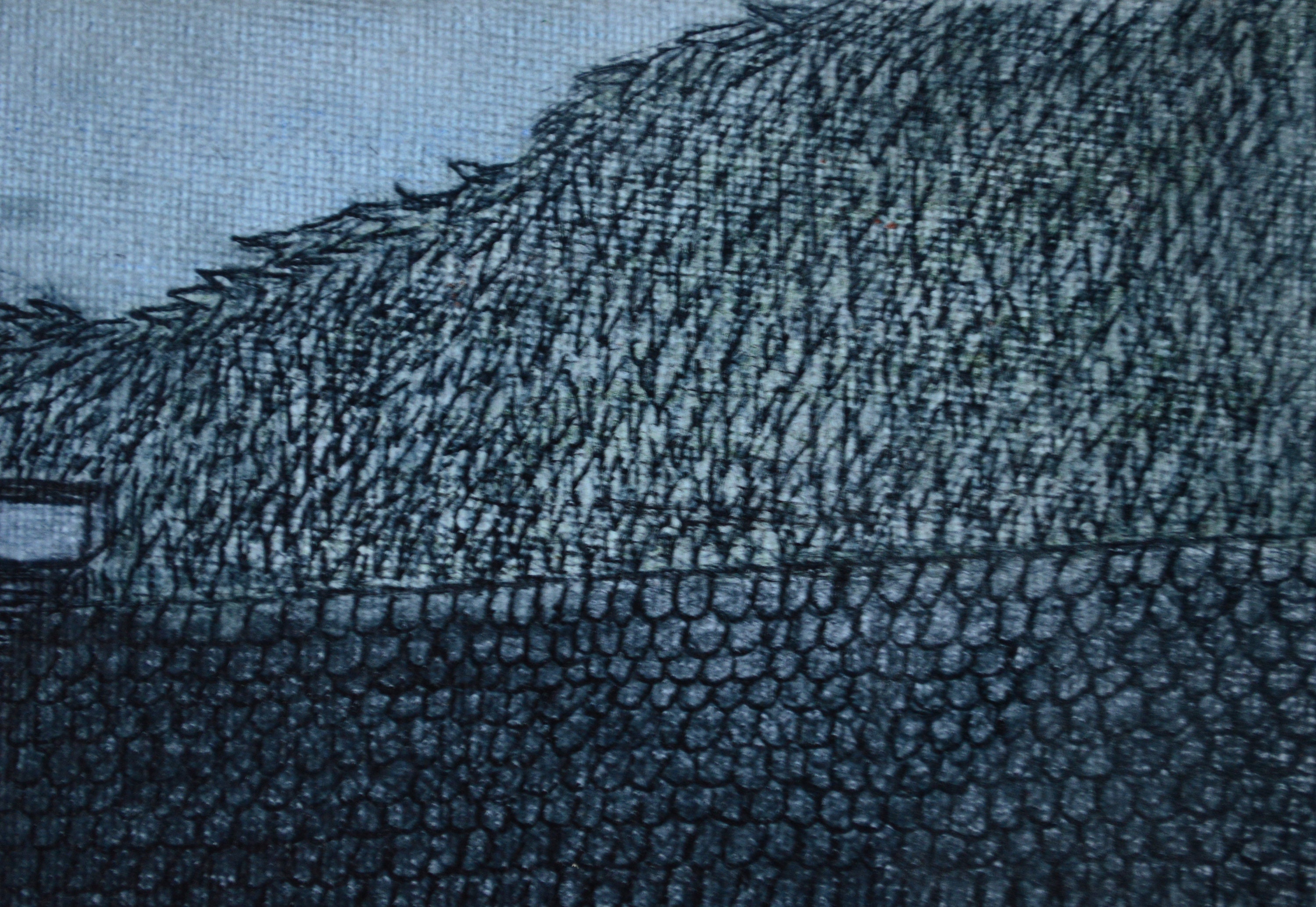 One of a Kind Piece: Manor (ink, Watercolor Paint and Colored Pencil ...