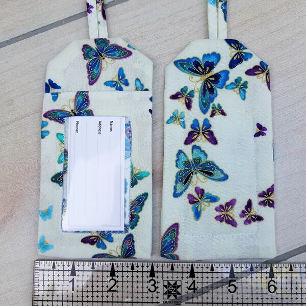 Butterfly Gift Tag - Etsy