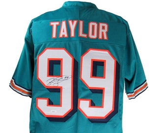 Signed Jason Taylor - Etsy