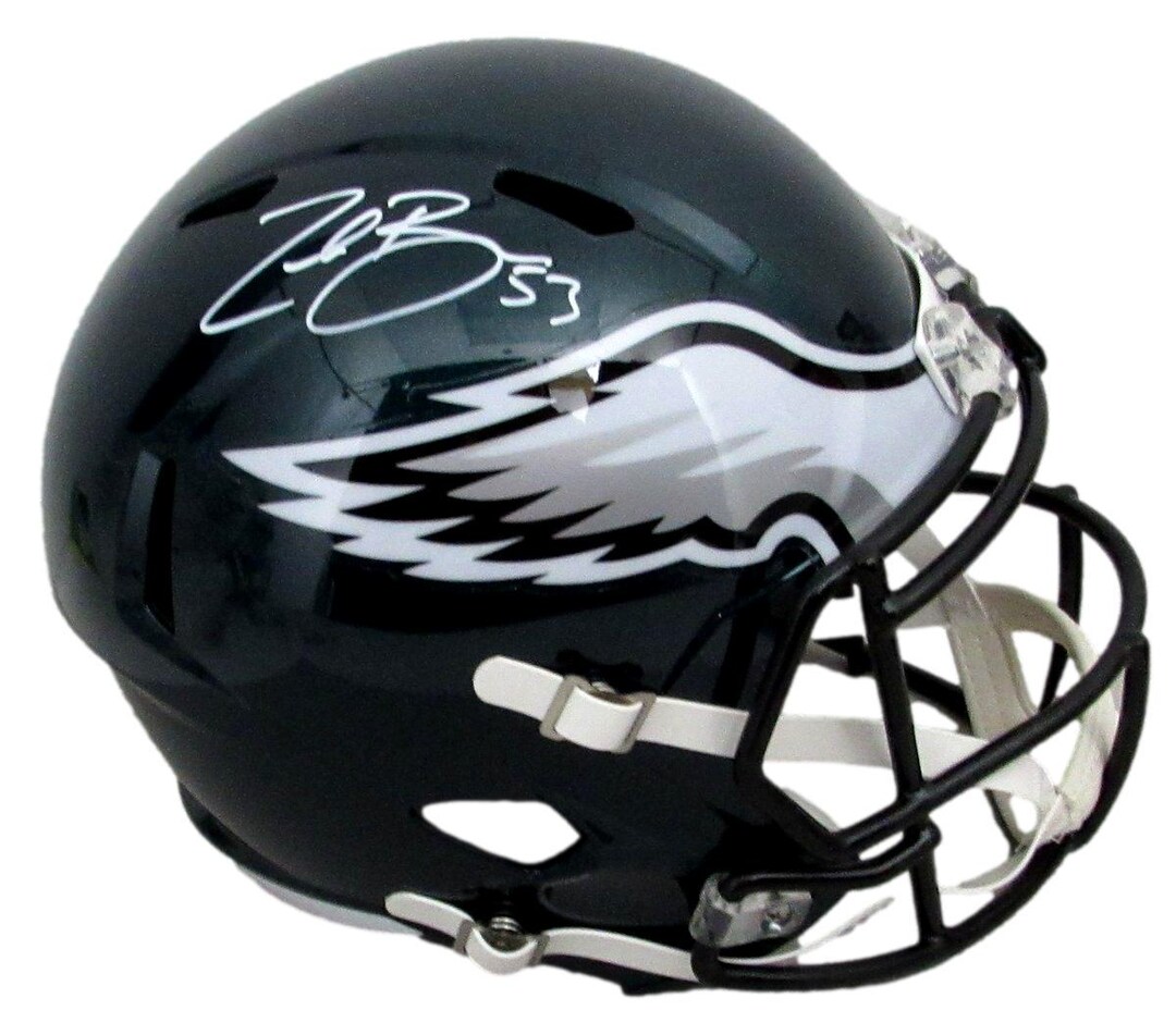 Zack Baun Signed/autographed Green Full Size Speed Replica Football ...