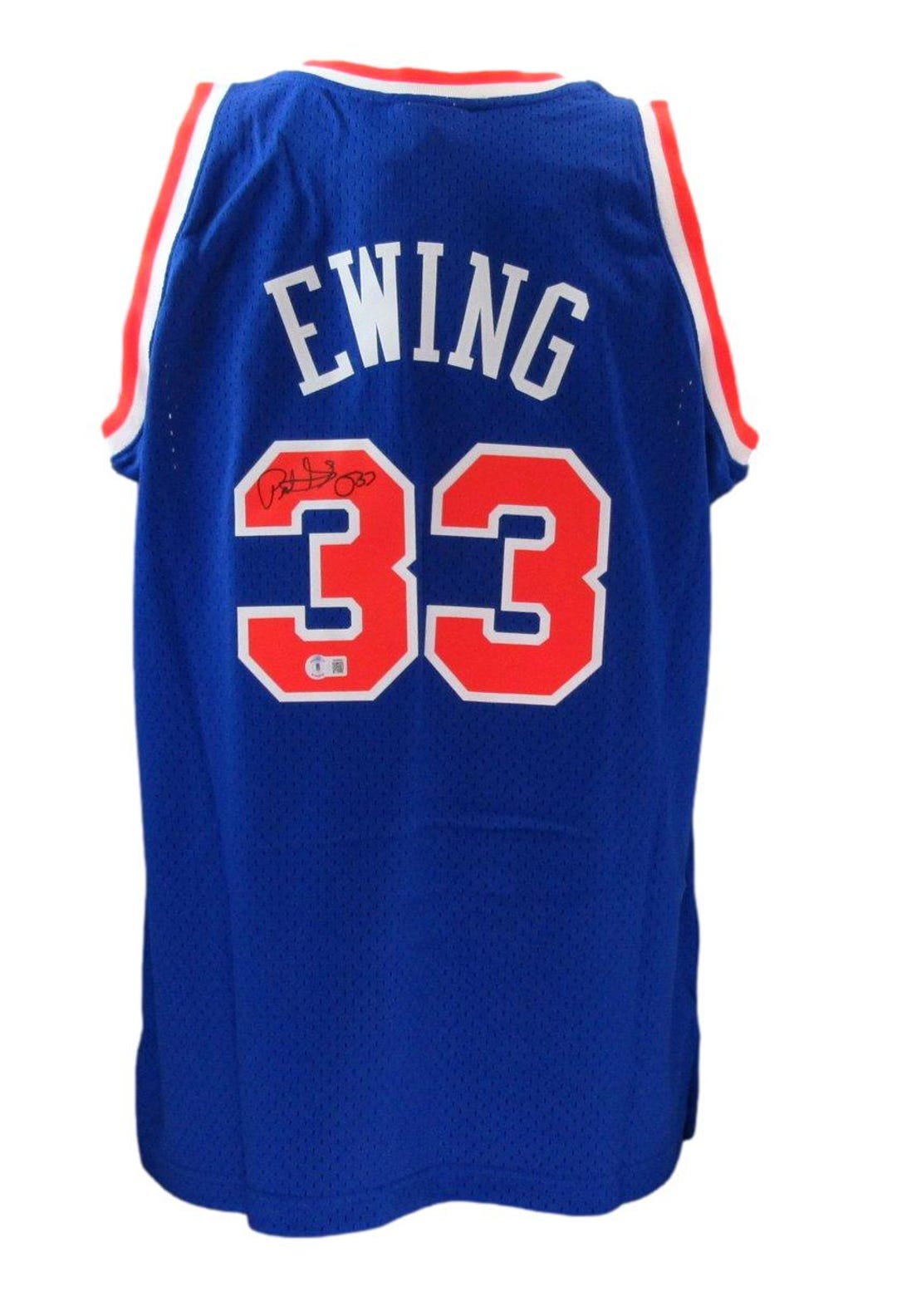 Patrick Ewing Hall of Fame Autographed Basketball Jersey Knicks - Etsy