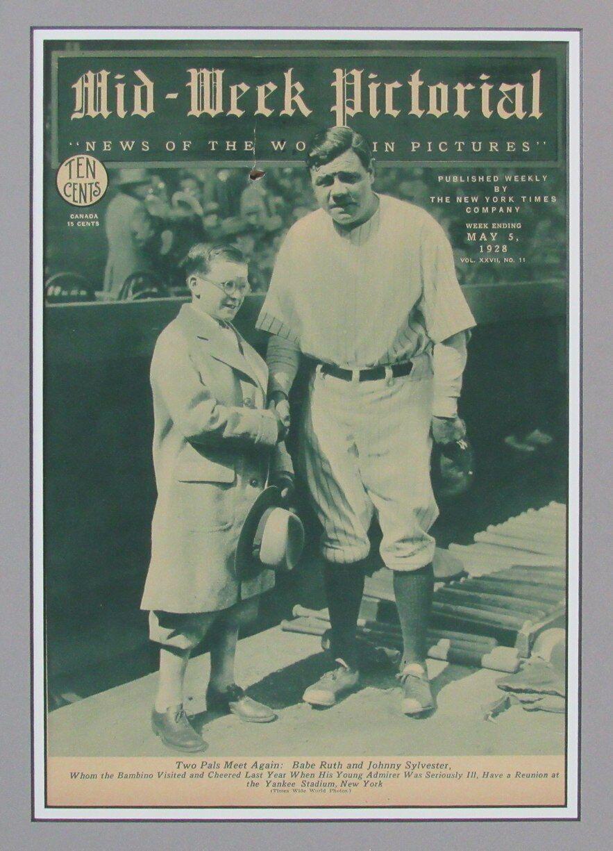 Mid-week Pictorial Newspaper May 5, 1928 Babe Ruth New York Yankees ...