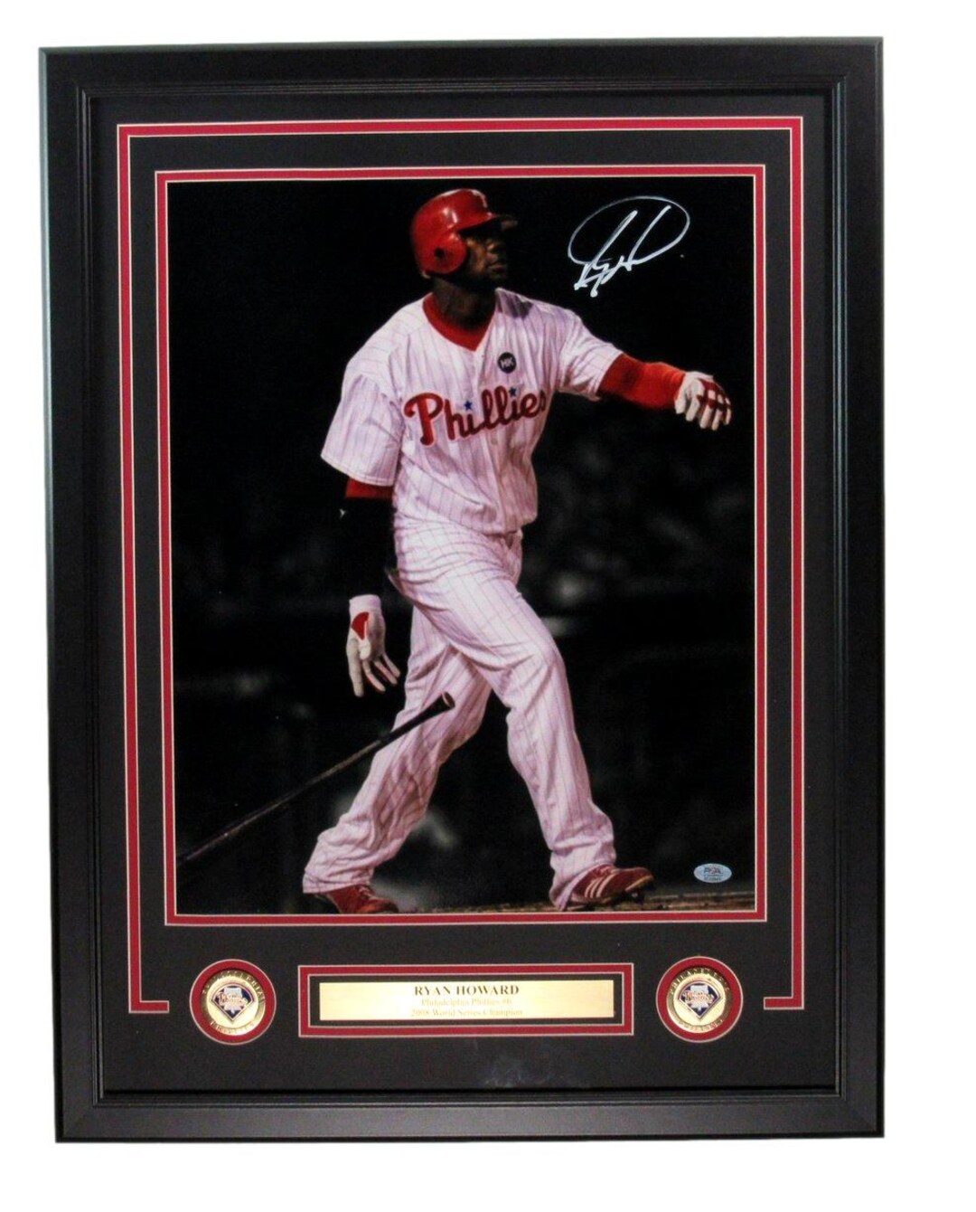 Ryan Howard Signed/auto 16x20 Photo Philadelphia Phillies Framed - Etsy